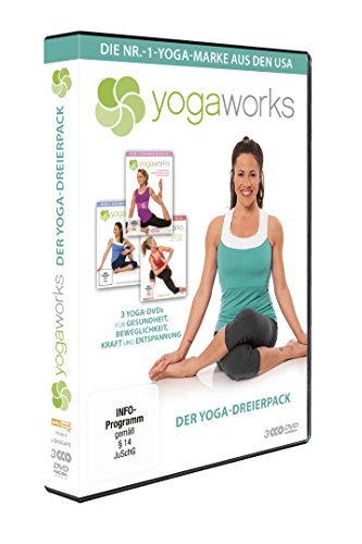 Yogaworks – Der Yoga-Dreierpack [Limited Edition] [3 DVDs] | Mattentasche.de
